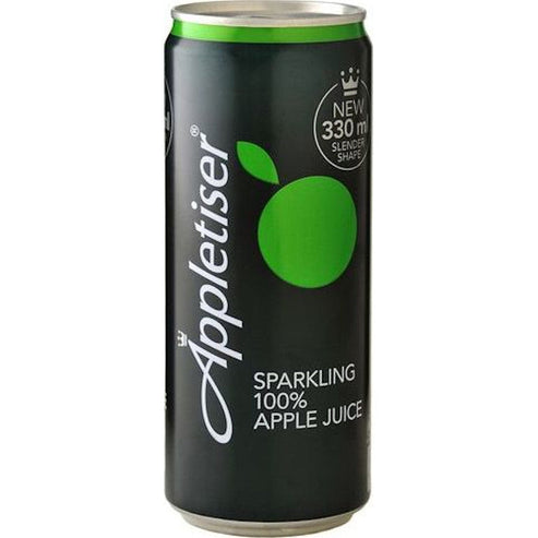 Appletiser Sparkling 100% Apple Juice 330ml | Refreshing & Natural ...