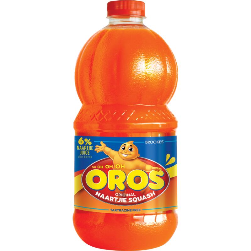 Brookes Oros Naartjie Squash 2L - Refreshing Citrus Flavor – Moederland