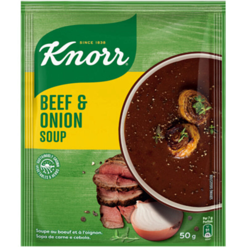 Knorr Soup Powder - Beef & Onion 50g – Moederland